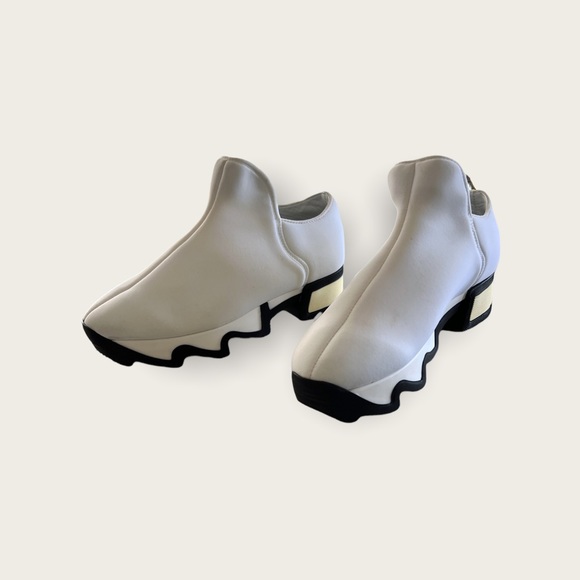 Iri | Shoes | Limited Edition Iri Italian White Platform Shoes | Poshmark